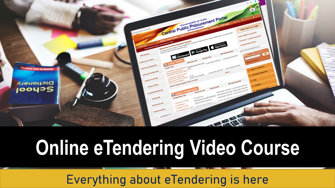 Video Recorded Session- E-Tender Submission | Tender Training